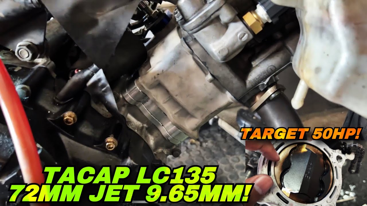 TACAP SPEC 72MM JET 9.65MM TARGET 50HP! | ENJIN MASIH CUN! | 200GPS 1KM ...
