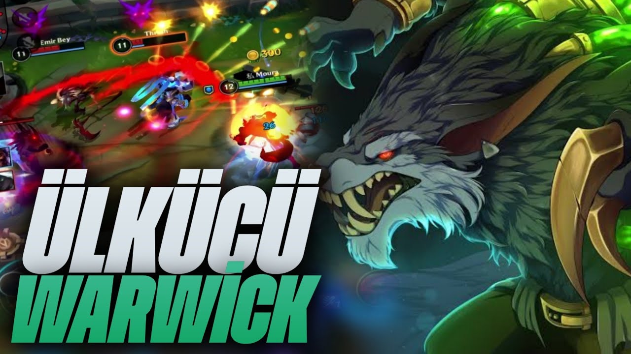 Oto Skill Basarak Win Aldıran Hero | Wild Rift Warwick Gameplay [WİLD ...