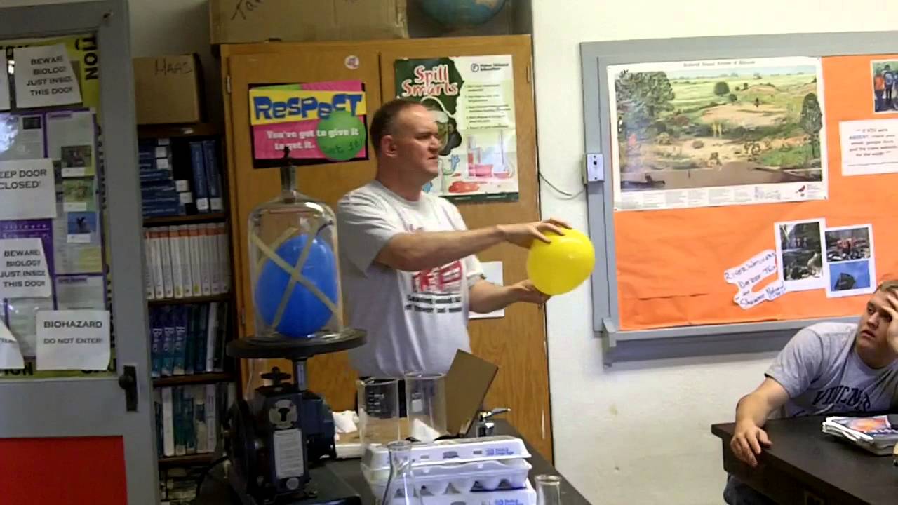 Air Pressure Demonstrations: Balloons and vacuum jars and crushed cans ...