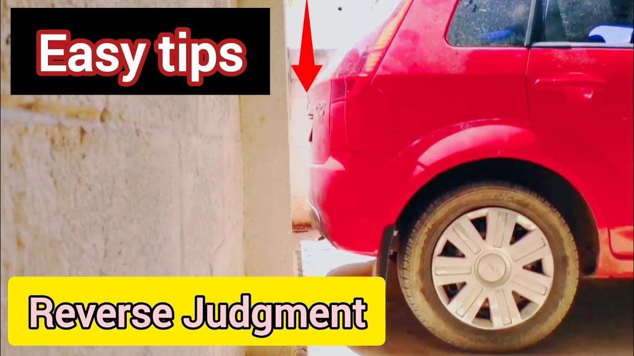 Car Reverse Parking| Reverse Judgment|கார் ஓட்டுவது எப்படி? - YouTube