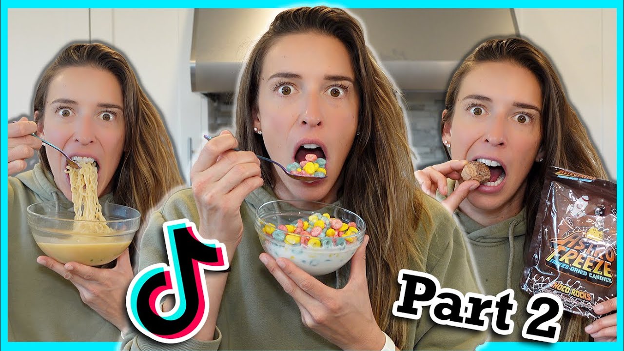 Taste Testing TikTok Foods Pt 2!!! - YouTube
