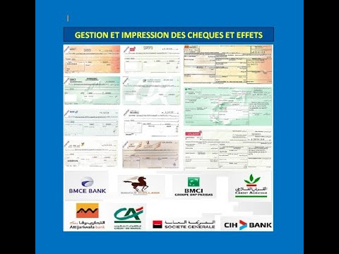 LOGICIEL DE GESTION ET IMPRESSION DES CHÈQUES ET EFFETS - RAPPROCHEMENT ...