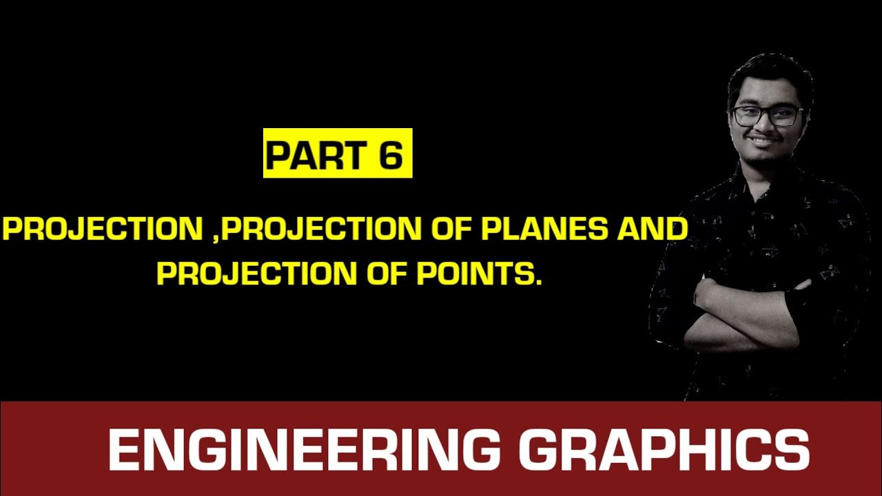 |ENGINEERING GRAPHICS|Projection ,Projection of planes and Projection ...