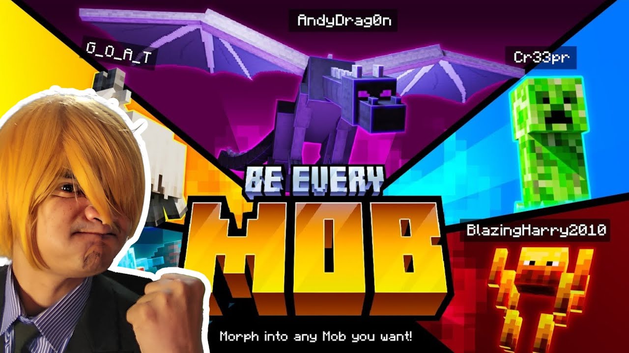 Aku Mau Jadi Monster Rawr #minecraft Be Every Mob Addon - YouTube