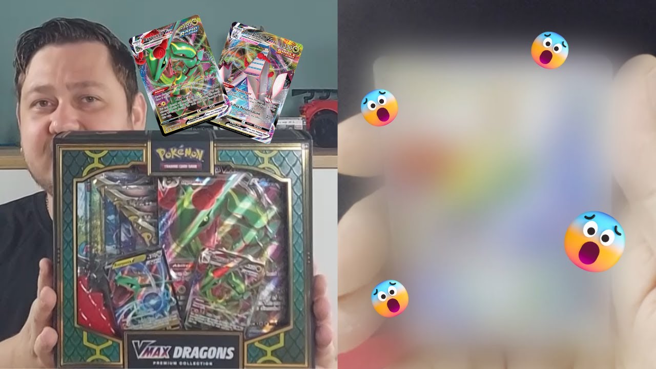 is deze box het echt waard? opening VMAX DRAGON PREMIUM COLLECTION BOX ...