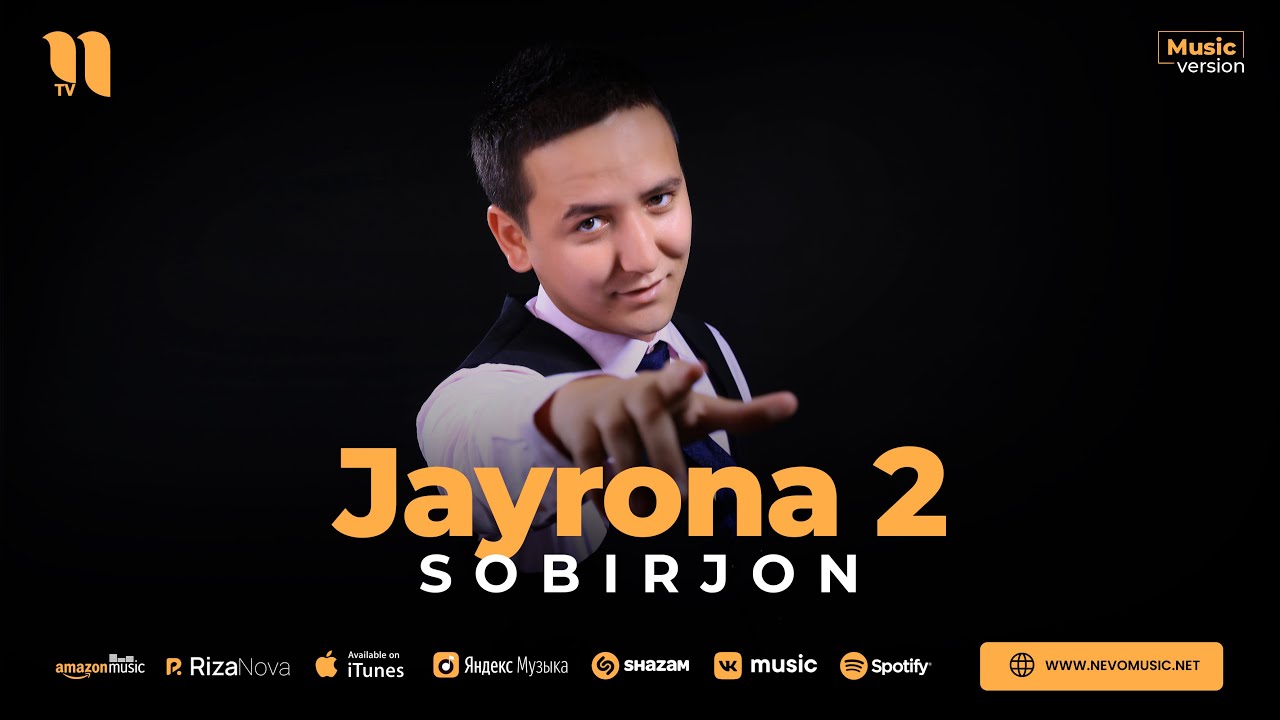 Sobirjon - Jayrona 2 (audio 2023) - YouTube