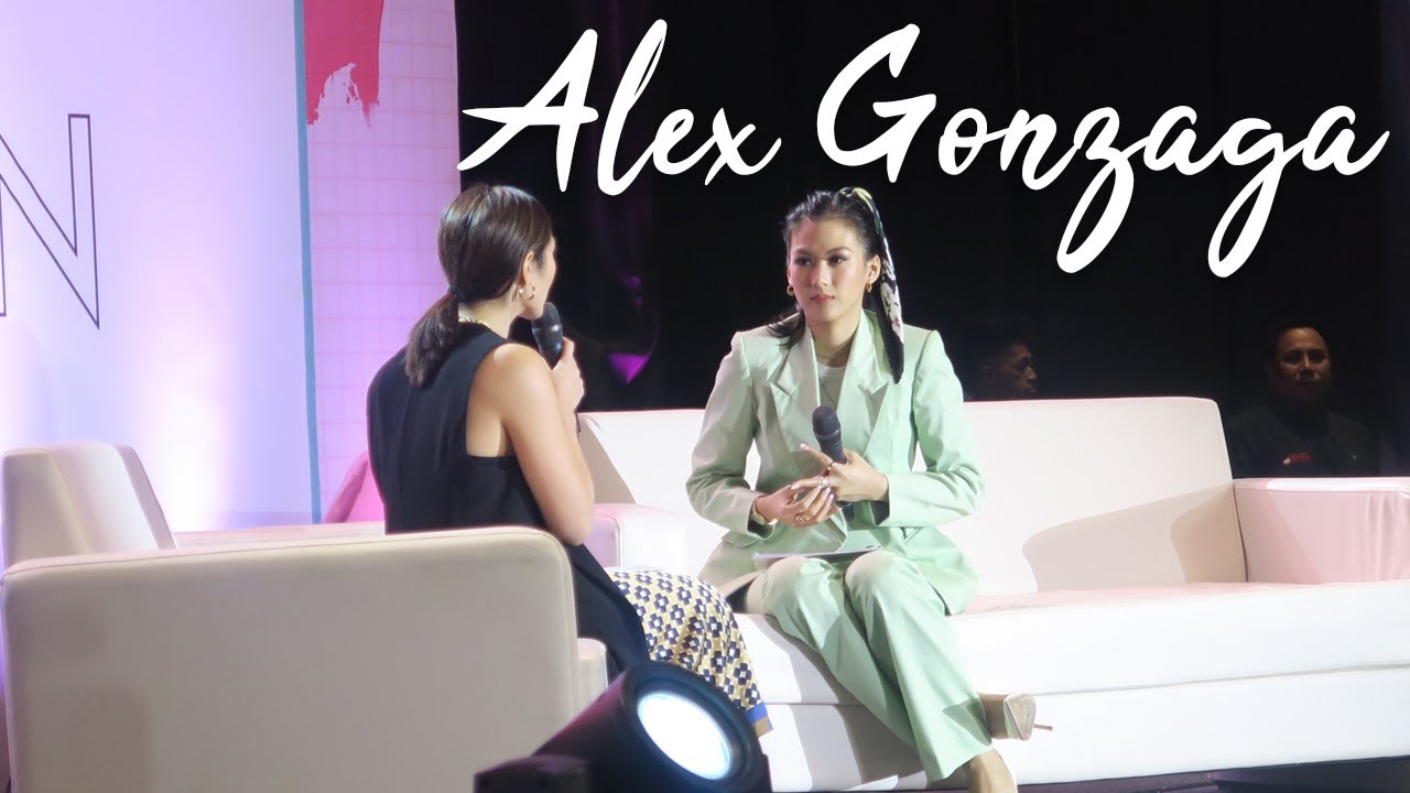 ALEX GONZAGA TALKS ABOUT VLOGGING - YouTube
