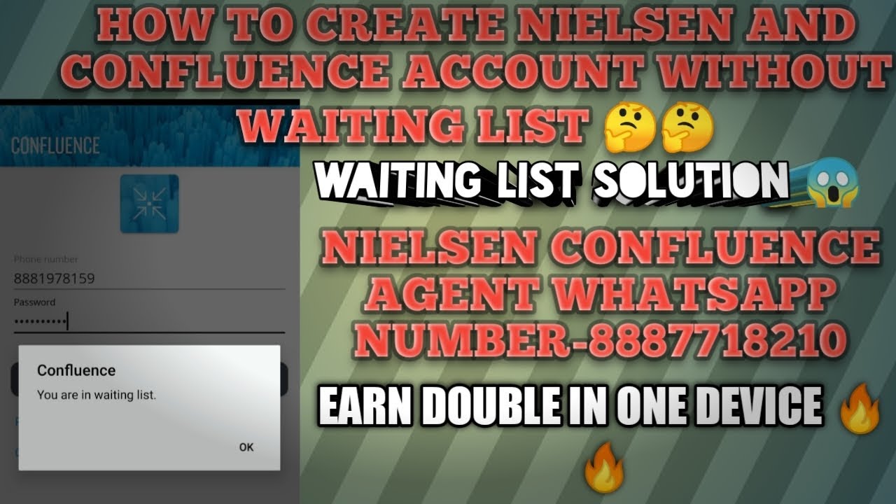 How to Create Account in Nielsen More & Confluence Panel | How ...New ...