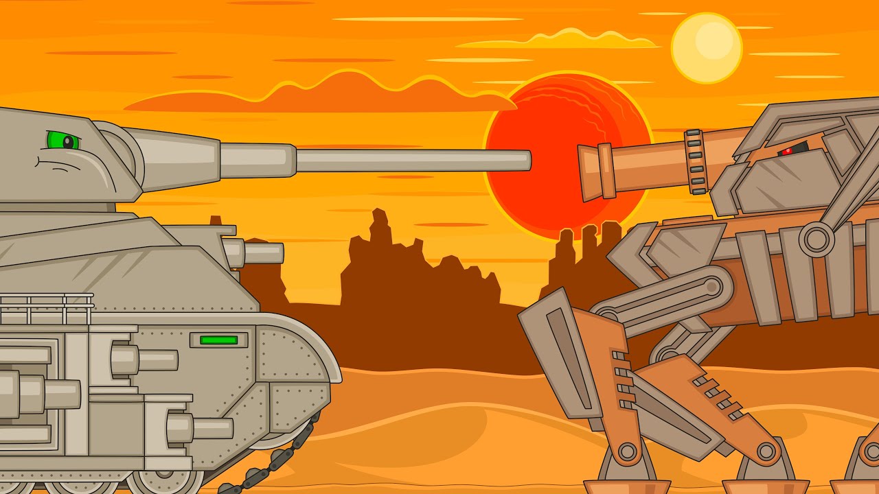 Leviathan vs Sand Crab | “New World” Tank Cartoon - YouTube