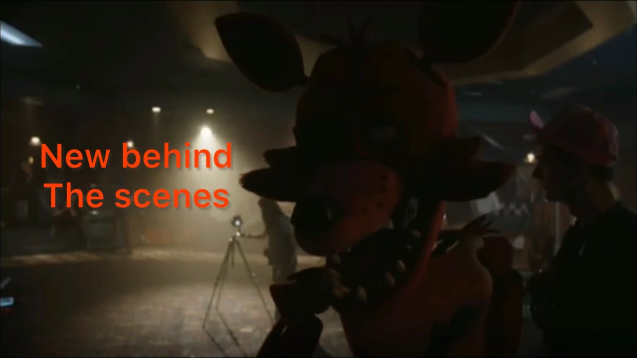 Fnaf movie behind the scenes - YouTube
