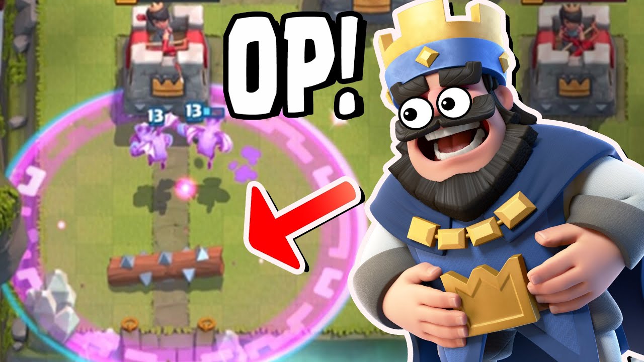 Clash Royale THE RAGE LOG!! Does This Even Work? Clash Royale Trolling ...