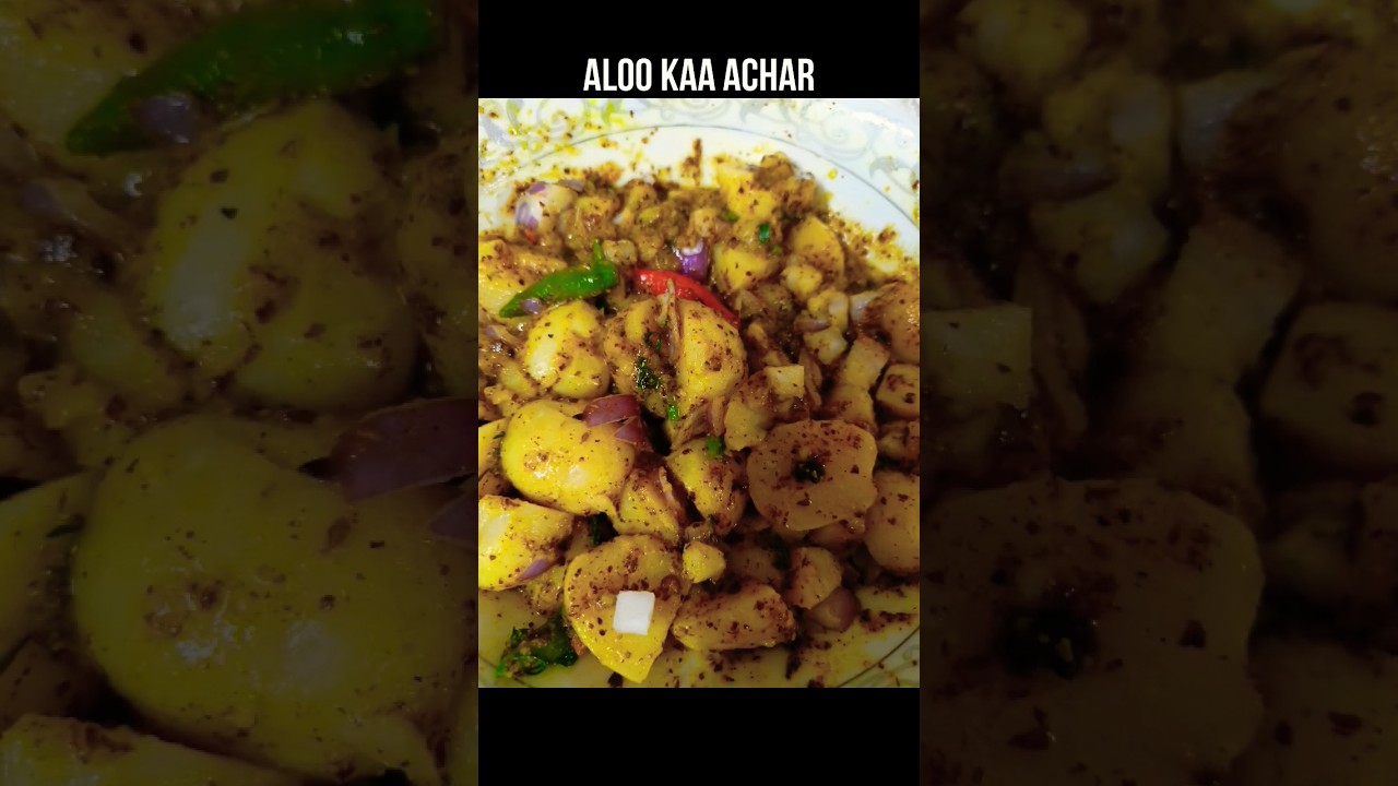 Aloo Achar :Most easy and tasty Nepali potato recipe#shorts#viral# ...