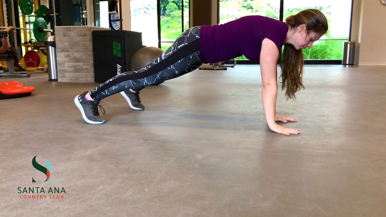 Plank Taps - YouTube