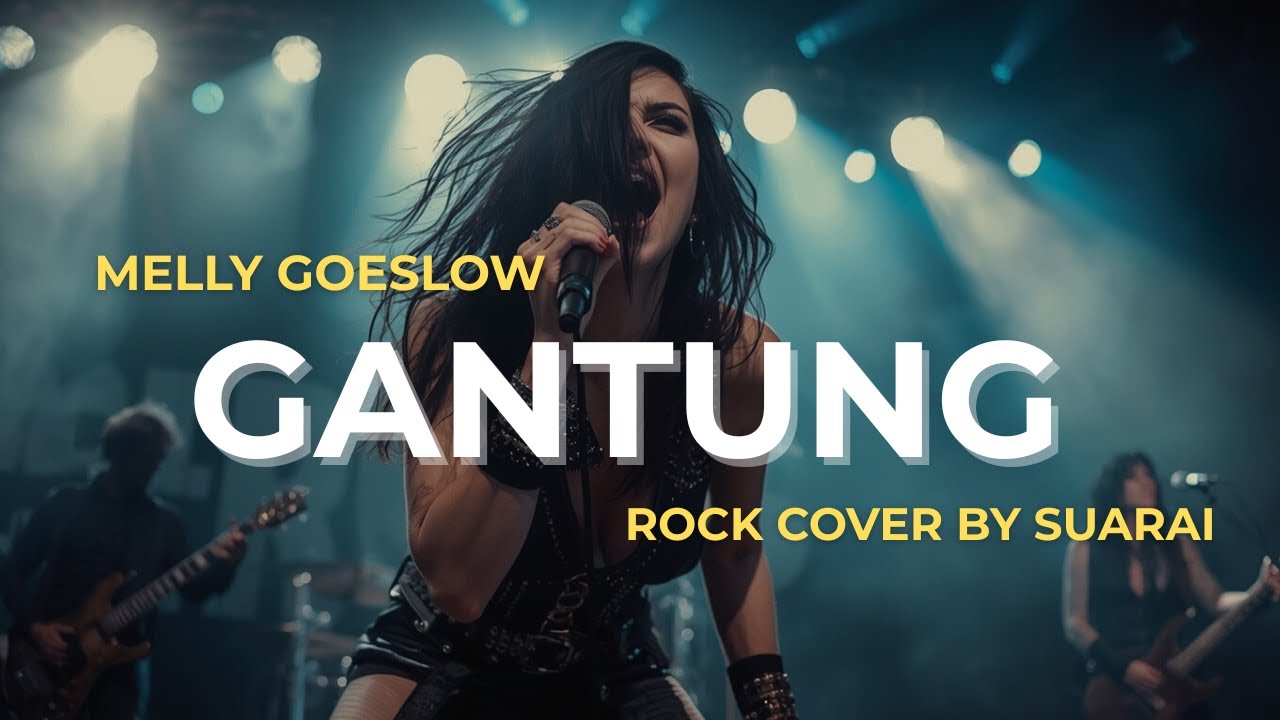 MELLY GOESLOW - GANTUNG COVER ROCK VERSION - COVER MELLY GOESLOW ...