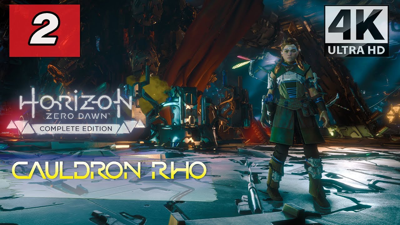 Horizon Zero Dawn Gameplay | (PC/4K 60FPS) | Cauldrons | Cauldron RHO ...
