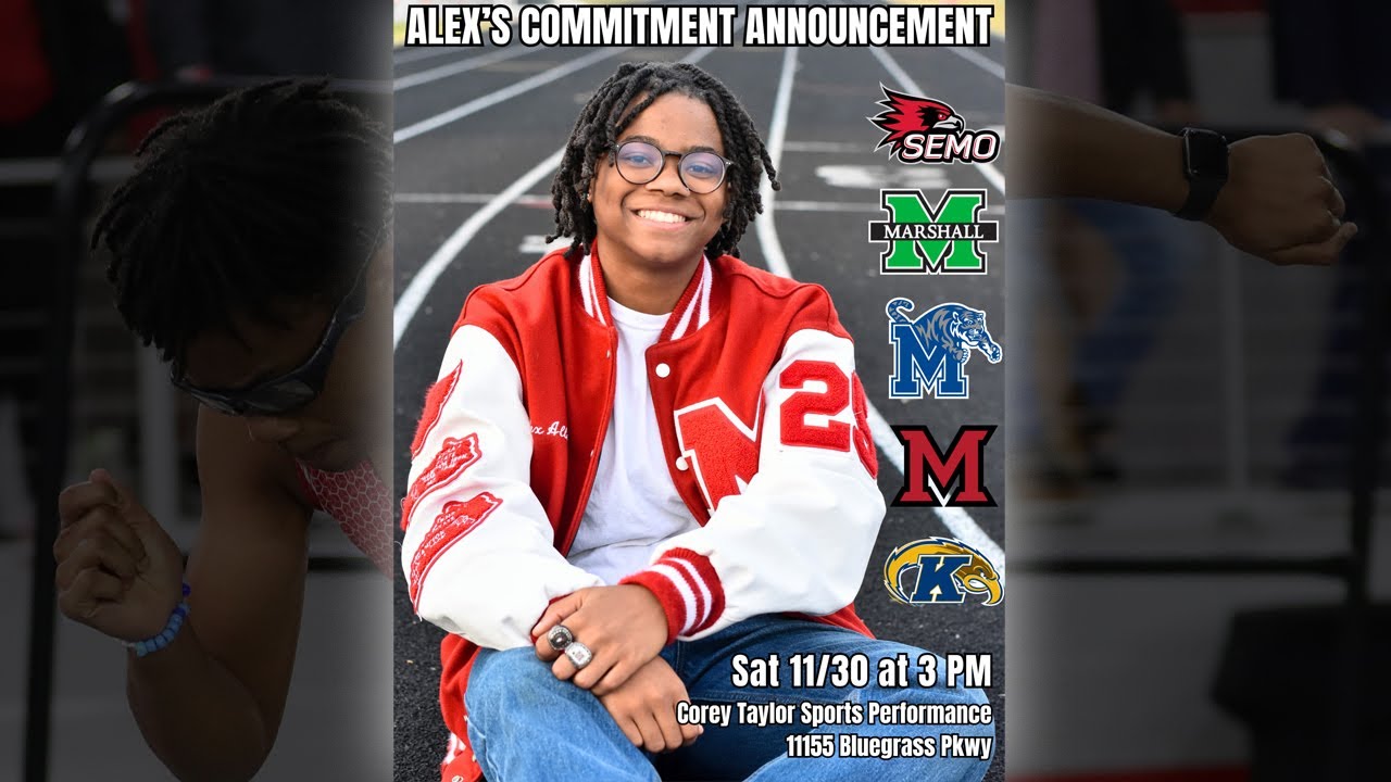 Alex's College Commitment Announcement - YouTube