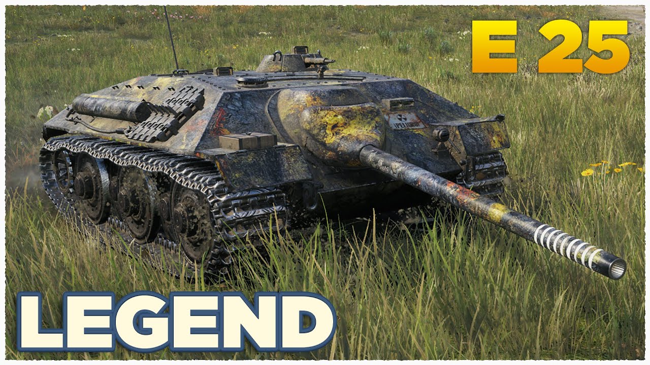E 25 • Legends Never Die! World of Tanks - YouTube