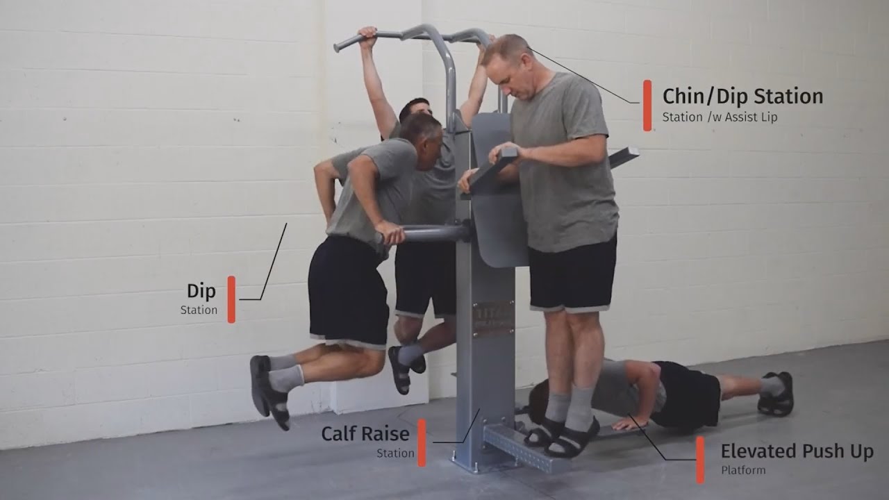 TITAN 5 Station Outdoor Multi-Gym | Fitness Direct - YouTube