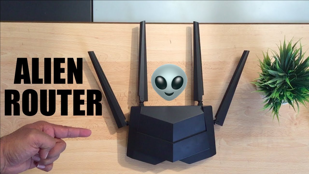 ALIEN Router ?? Tenda AC10 Giabit Ethernet Dual-Band Wifi Router ...