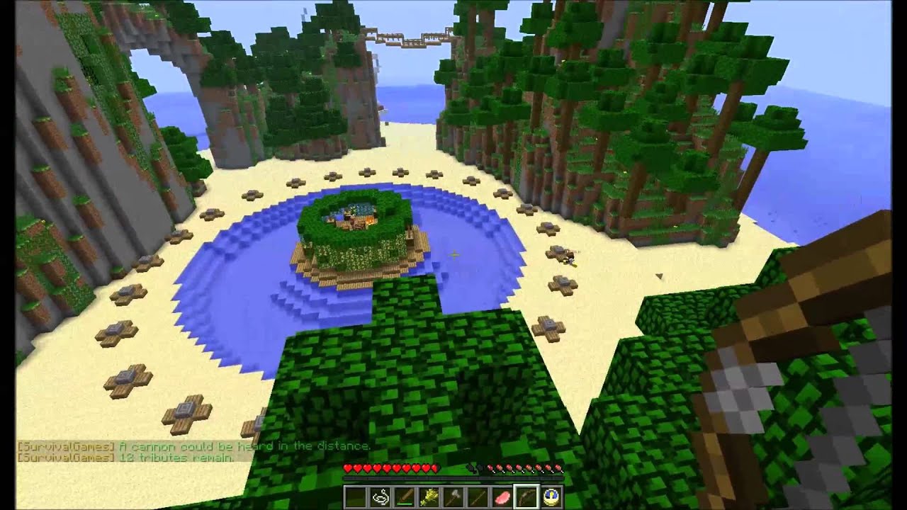 Minecraft Hunger Games With Jack - Part 1 - YouTube