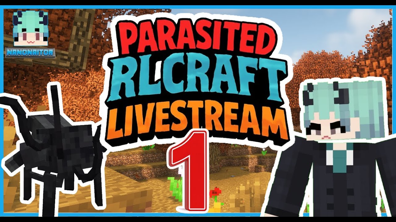 RLCraft Parasited 🦠 | Stream #1 — Surviving the Infection - YouTube