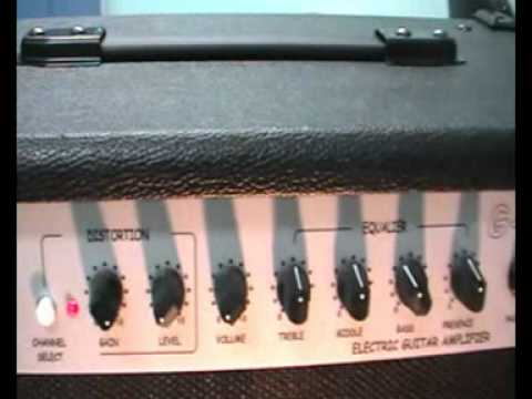 E-WAVE Electric Guitar Amp G-60 - YouTube