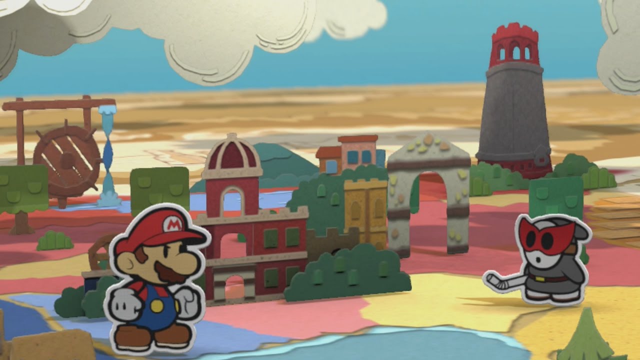 Luigi, Cutouts, and More! - Paper Mario: Color Splash Walkthrough - YouTube