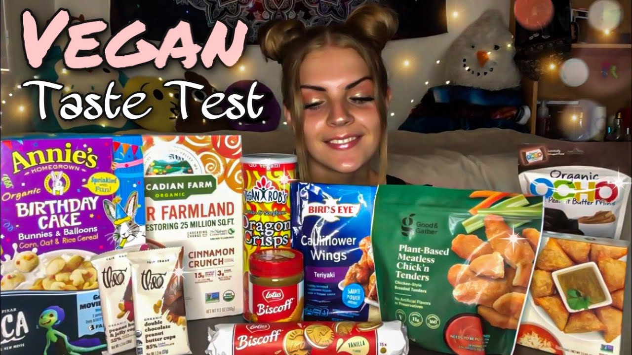 Taste Testing VEGAN Foods! (Part 4) - YouTube