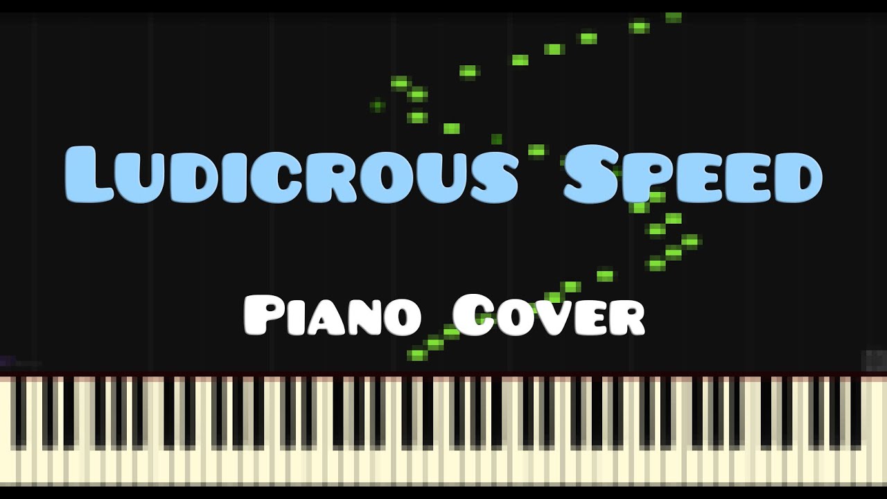 F-777 — Ludicrous Speed (Piano Cover) - YouTube