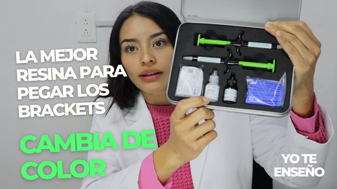 La mejor Resina para Brackets/ Resina con cambio de color Ormco - YouTube