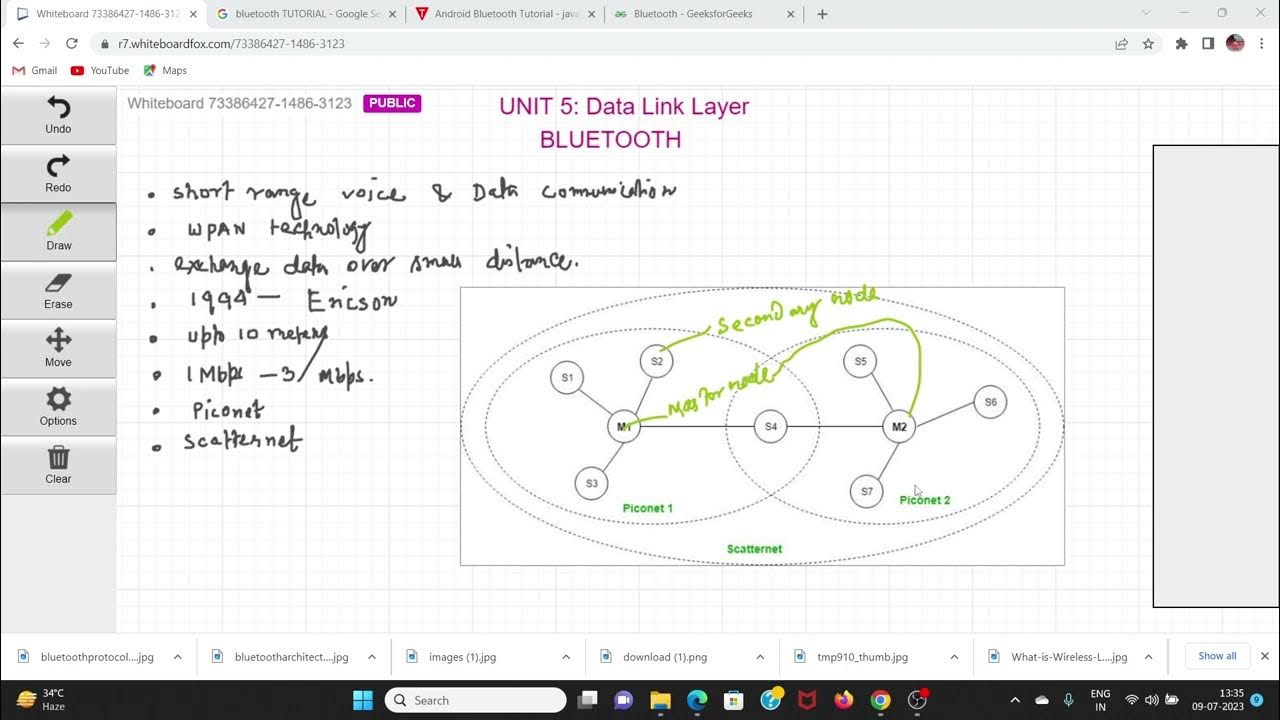 BLUETOOTH||DATA LINK LAYER - YouTube