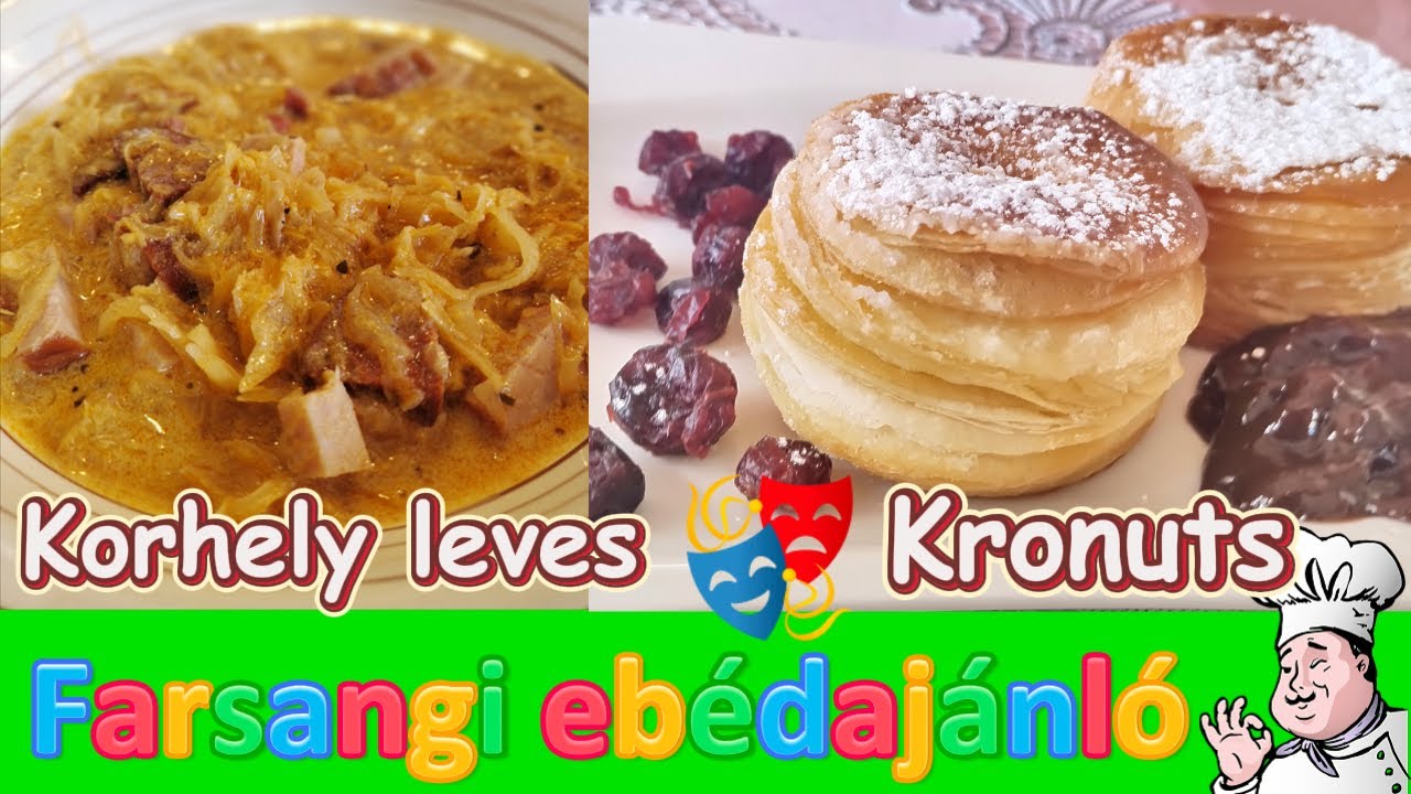 Farsangoljunk! Kronuts egy viszonylag új találmány és a nagy régi ...