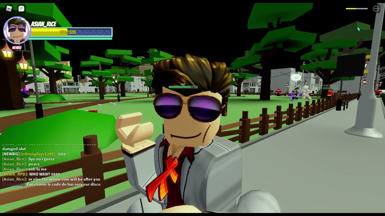 The 4th Chairman of the yakuzuna clan plays Roblox Aka kazuma Kiryu ...