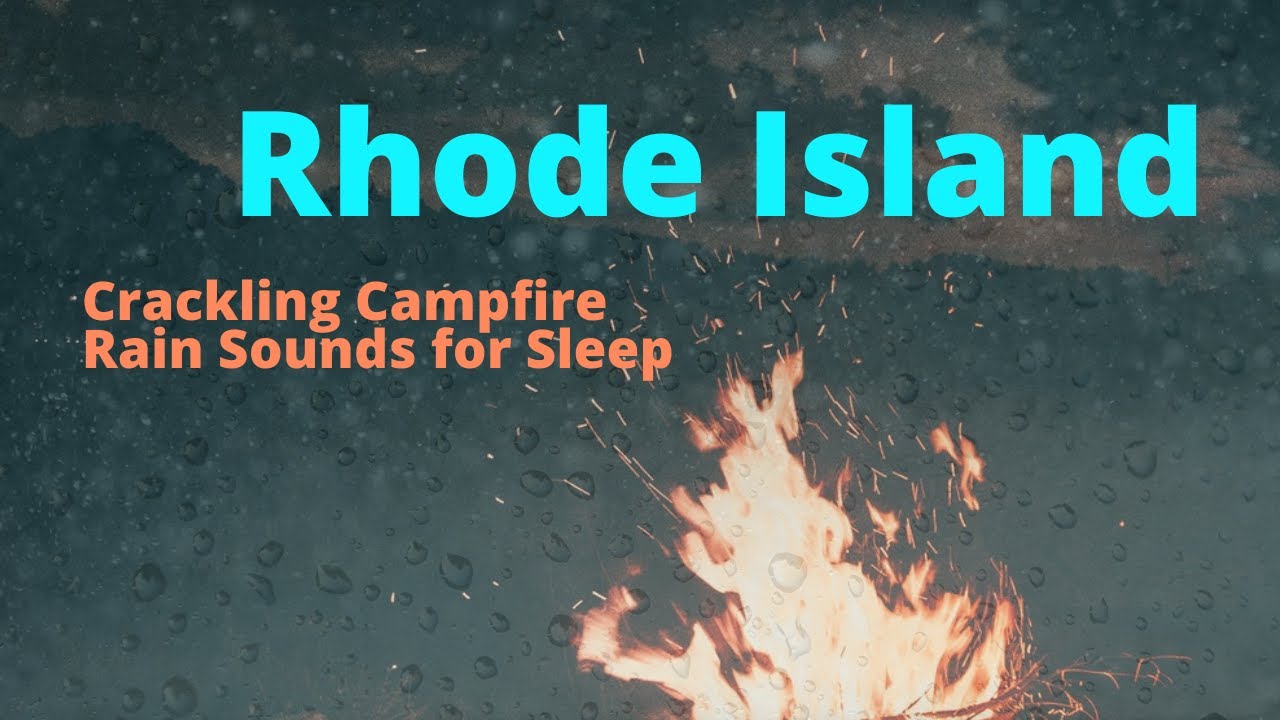 Rain Sounds of the States Rhode Island Black Screen 10 Hours - YouTube