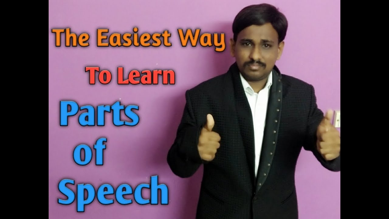 Learn Parts Of Speech In The Easiest Way - YouTube
