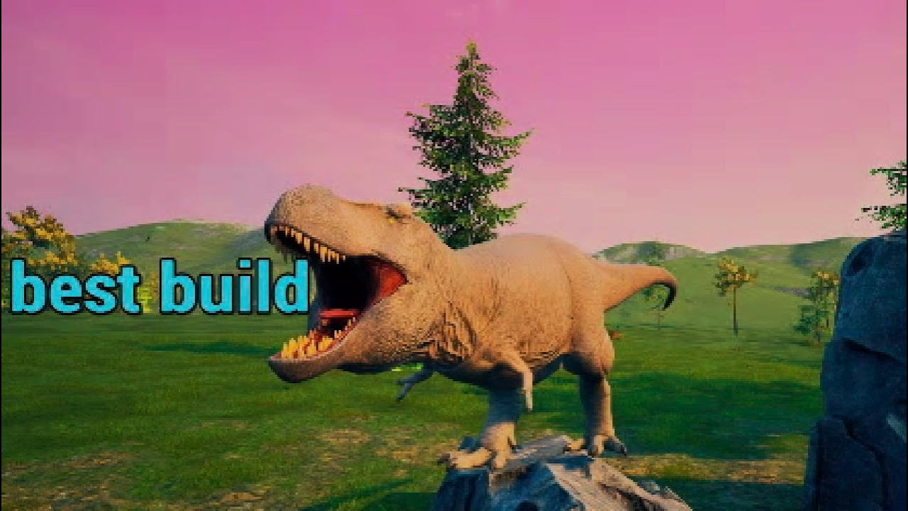 The best build for the pt rex | path of Titans - YouTube