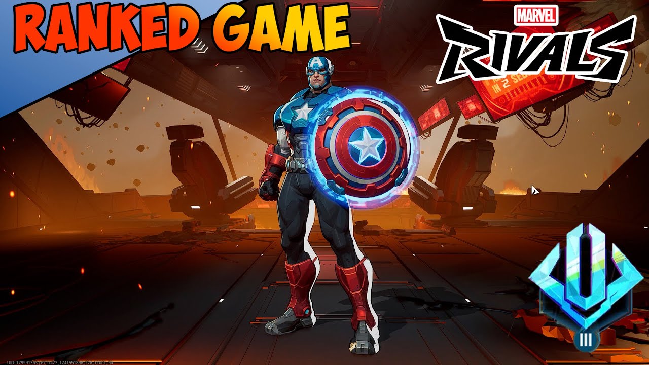 Marvel Rivals - Gameplay Walkthrough - Captain America Ranked Game ...