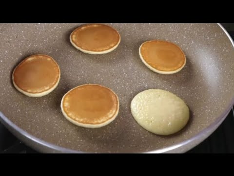 Mini Pan Cakes recipe just in 5 minutes enjoy this yummy 😋 - YouTube