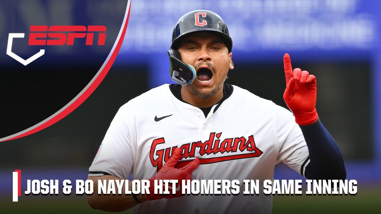 THE HOMER BROTHERS ☝️ Josh & Bo Naylor GO YARD in SAME INNING on ...