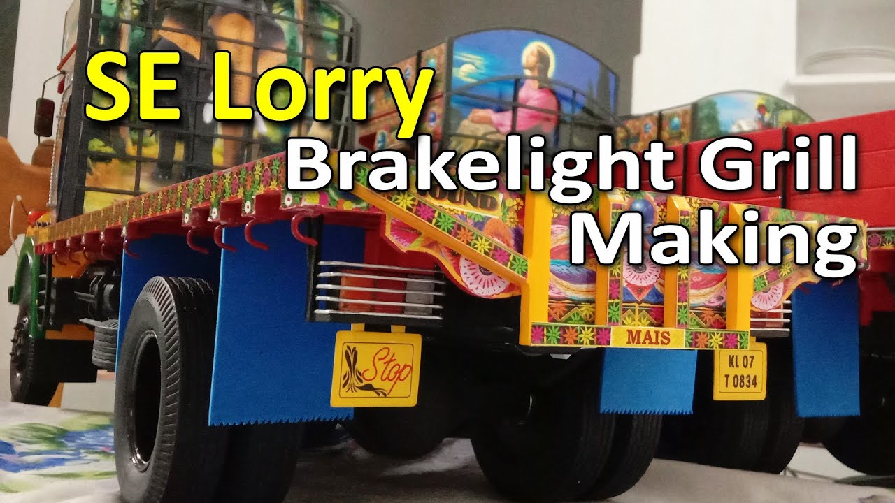 Se Lorry Brake light Grill Making | Tutorial | S with S Creations #se ...
