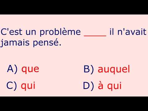 🇫🇷 B2-C1 | 10 FRENCH Grammar Questions | Medley N°18 of Grammar ...
