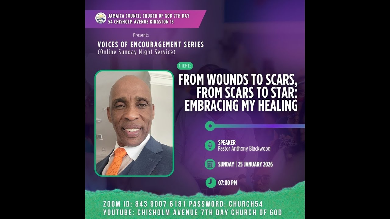 Sunday Night Service| Theme: From Wound to Scars,From Scars to Stars ...