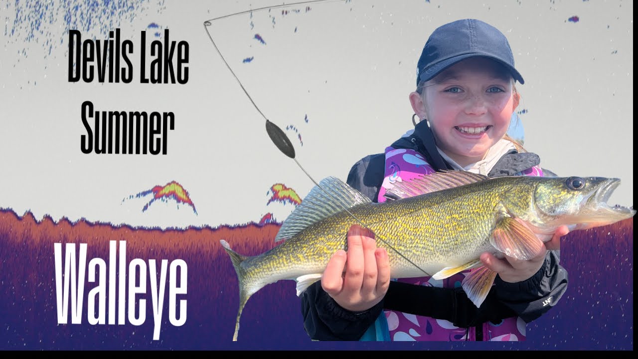 Devils Lake Walleye Fishing with Bottom Bouncers - YouTube