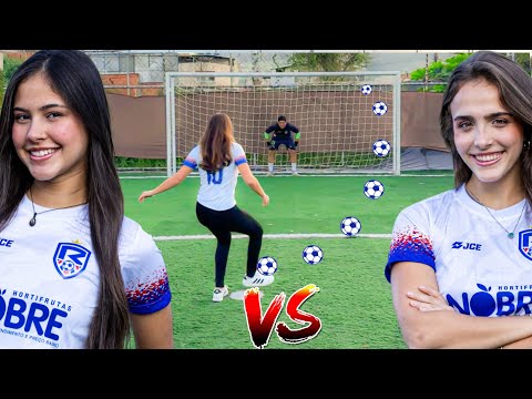 AMANDA vs JUJU DESAFIO 1x1 DAS MENINAS