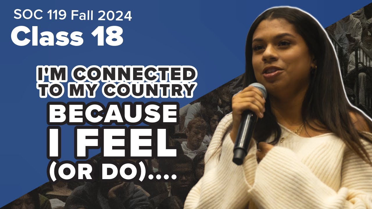 24FA Class #18: Connected to My Nation | Student Responses - YouTube