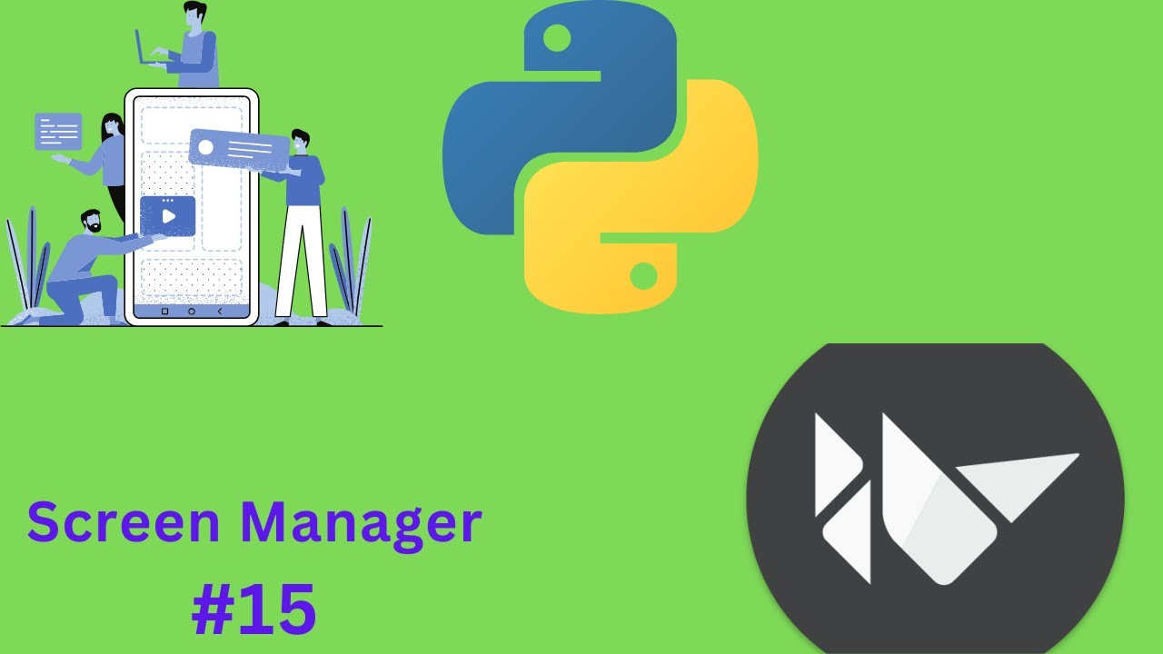 Kivy android app development | ScreenManager | #15 - YouTube