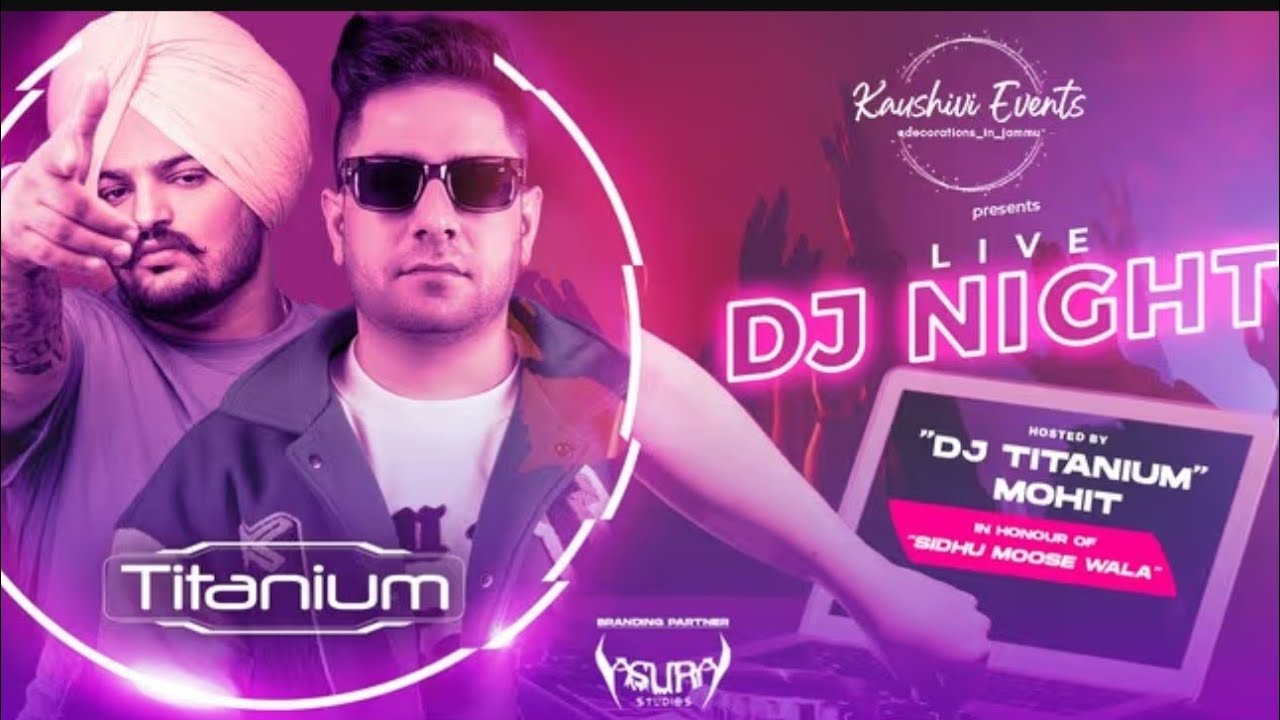 Holographic Night in the Honour of Sidhu Moose Wala | Sidhu Moose Wala official DJ TITANIUM ...