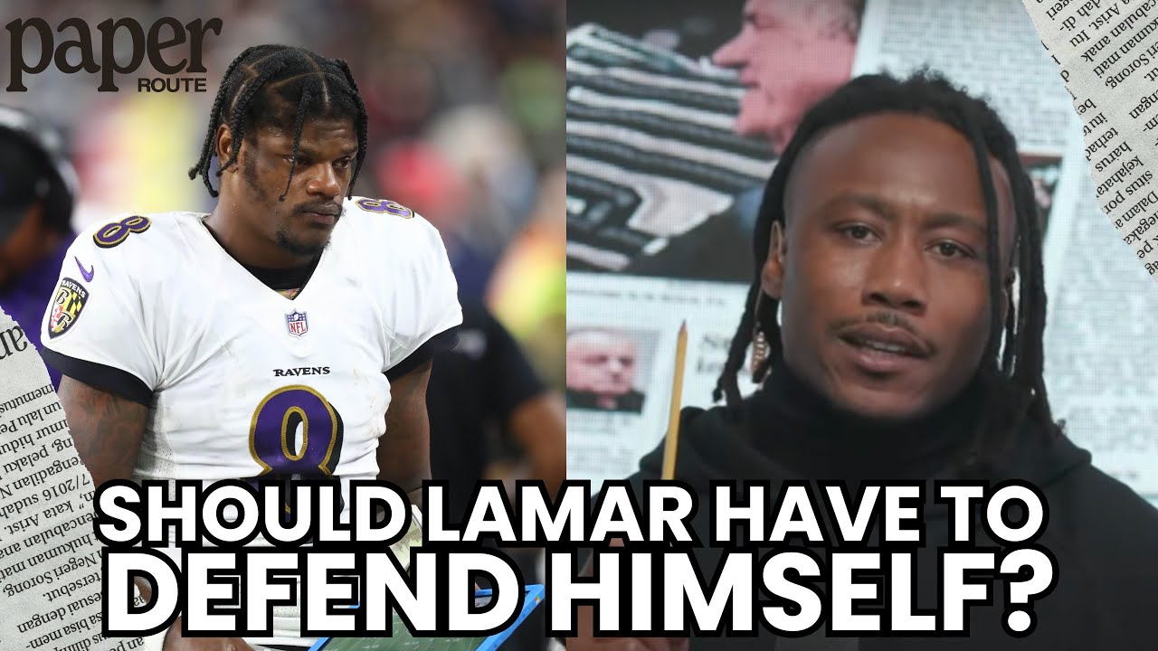 The NFL Is Making An Example Out Of Lamar Jackson | Paper Route Clip ...