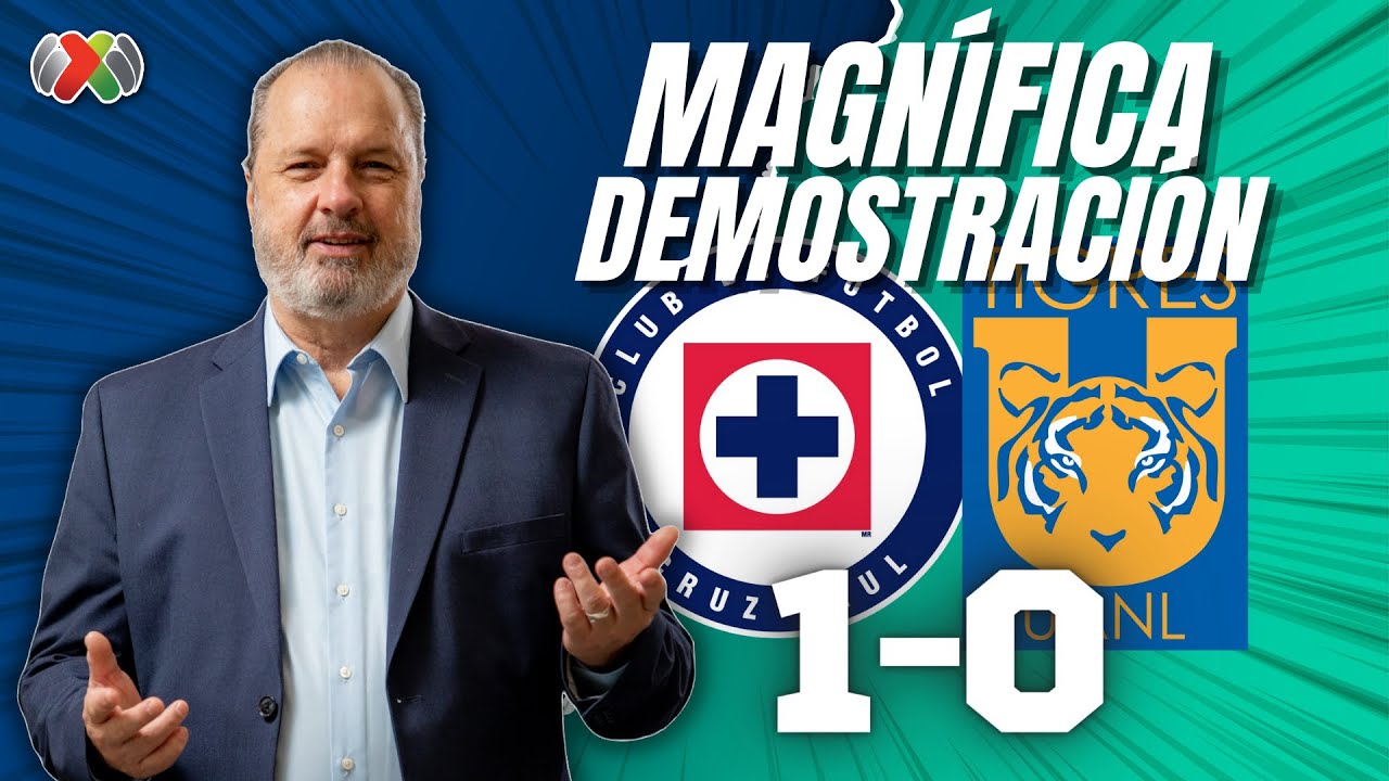 MAGNÍFICA DEMOSTRACIÓN del Cruz Azul | Cruz Azul vs Tigres UANL ...