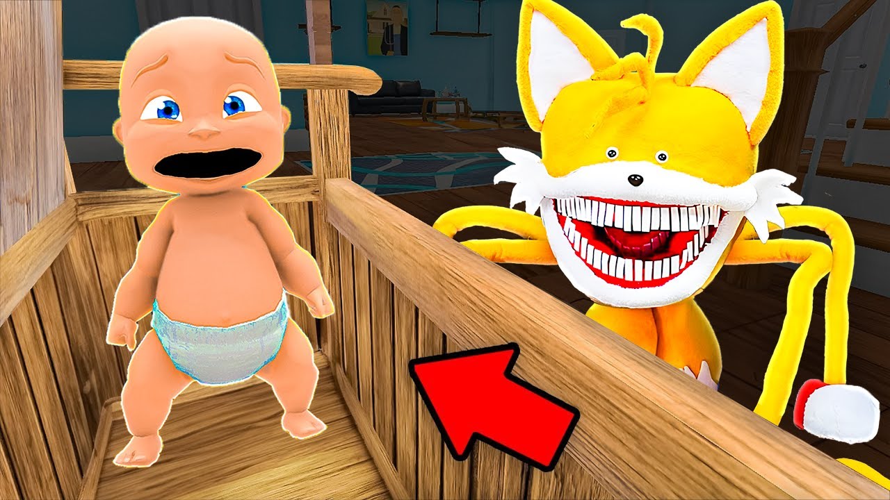 Baby and SHIN TAILS Play Hide and Seek! - YouTube